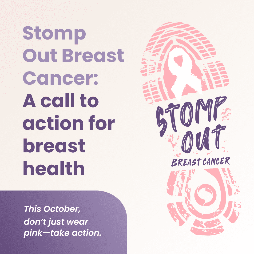 Stomp Out Breast Cancer: A call to action for breast health | Onsite ...